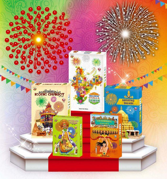 75 Items Mega Family Pack - Sayee Fireworks